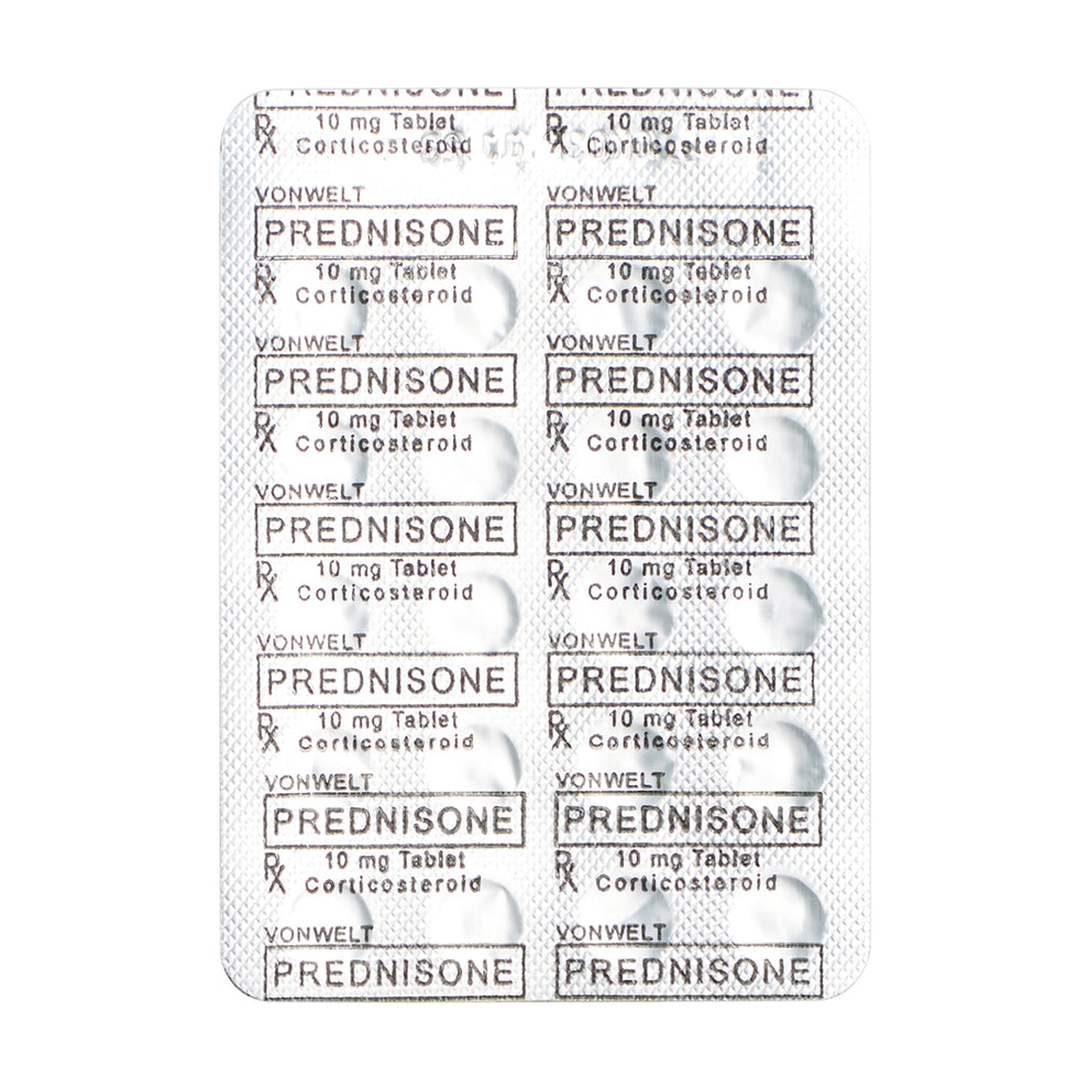 [Rx] VONWELT Prednisone 10mg (14s) – DMD Skin Sciences